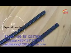 25X32M Pet Cable Sleeve , 100M Expandable Braided Pet Black Cable Sleeve