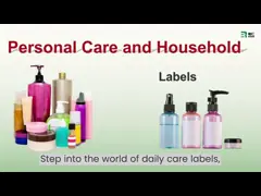 Ordinary Sticky  Blank Inkjet Label Rolls , Acrylic Glue Inkjet Synthetic Paper