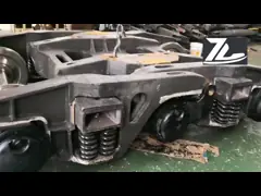 120 Ton Hot Metal Ladle Transfer Car Low Speed Low Cost For Steelmaking