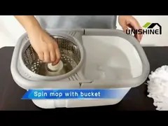 Rotation  Microfiber Cleaning Mop With Bucket