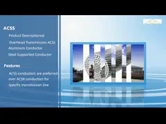 Long Life Span Aluminium Alloy Conductors Light Weight Aaac Pine Conductor