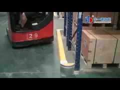Ground Safety Barrier Racking And Building Protection Warehouse Flexible Anti-Collision Guardrails