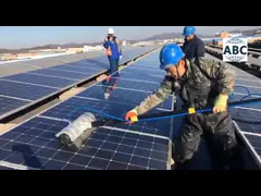 220V Cleaning Equipment Machines 7.2M Length Solar Panel Cleaning Brush