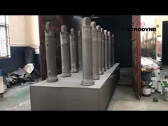 телескопический гидравлический цилиндр, изготовленный на заказ с двойным действием на платформе