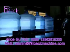 1500Bph Mineral Water Bottling Machine With Coder Printer