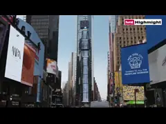 Hmt-H-P8 Customized Outdoor Led Advertising Display 256Mmx128Mm