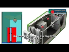 FM200 Hanging Fire Extinguishing System With Automatic Suspension For Rooms