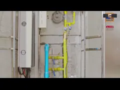 Durable fully automatic pressed wafer basket production line of 71 baking plates (9m long)