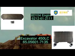 K38 KT38 Engine Oil Cooler 3635074 3627295 For Excavator Hydraulic System