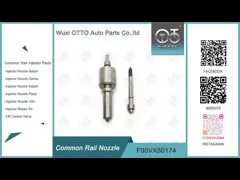 F00VX50174 Bosch Piezo Nozzle For Injectors 0445120270 / 0445120271 / 986435598