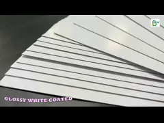 1mm 540gsm White Cardboard Double Side White Coated Duplex Board