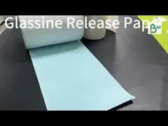 Oilproof Heat Resistance 58gsm Silicone Glassine Release Paper