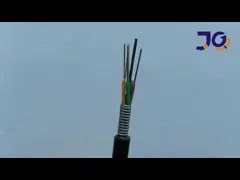 outdoor singlemode 12/24/48/96c overhead arerial GYTS Fiber Optic Cable