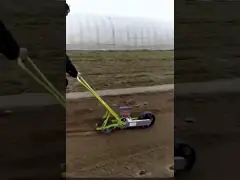 Hand Pushed Vegetable Seed Planter Machine For Commercial Planting