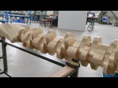 Dual Screw Extruder Screws , Covey Screw Element Kurimoto Extruder Spare Parts