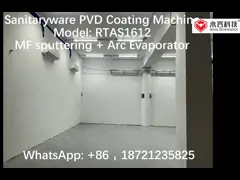 Decorative Titanium Nitride Rose Gold Coating Machine, TiAlN Rose Gold Vacuum Coating Equipment, Gol