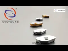 R216-1002E-M Μεγιστοποιήστε το δυναμικό παραγωγής σας με CNC Carbide Insert TRS 2800 N/mm2 PVD Coating Equivalent Grades K20