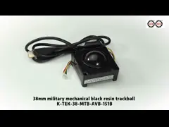38mm Mechanical Trackball Module With MIL-STD-461G & MIL-STD-810F