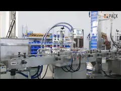 Automatic Inline Multy Heads Horizontal Piston Filling Equipment System Volumetric Servo Driven