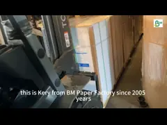 120g 140g Premium Quality White Virgin Bleached Kraft Paper Rolls Width 610mm