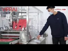 1000 borse/macchina minima del cuscinetto dell'alcool, mini macchina imballatrice d'imballaggio del tessuto bagnato