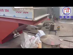 Food Industry Continuous Salt Drying Fluid Bed Dryer 8M Length