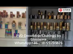 PVD Copper Plating on Ceramic,  Decorative PVD Coating Equipment, Multi Arc Plating Machine on Glass