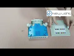 FTTX / FTTH Fiber Optic Distribution Frame 19 Inch 96 Port Fiber Patch Panel