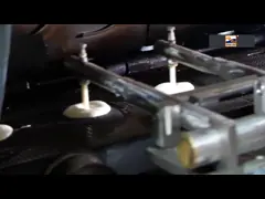 High Speed Corn Wafer Sugar Cone Production Line With Stainless Steel Texture , 107 Baking Plates