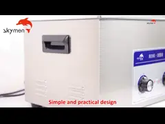 Large Heated Ultrasonic Bath Cleaner 30L , Ultrasonic Metal Cleaning