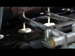 Commercial 2.0hp 1.5kw Ice Cream Waffle Cone sugar production process line