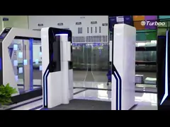 Access Control Electronic luxury Dc Brushless Motor Swing Barrier Turnstile For Office Building