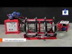 90mm-355mm PE HDPE Plastic Pipe Welding Machine Electro butt fusion Welding Equipment With Wheel