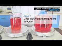 Aquaculture Effluent Textile Printing Chemicals For Colour Removal From Wastewater
