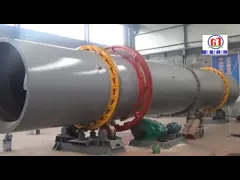 1.2t/h Rotary Drying Machine 4KW For Chemical Powder