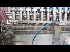 Automatic Bottled Strawberry Jam Filling Machine Twelve Head 380V