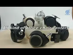 2 Inch 35kg Loading Heavy Duty Furniture Casters With Twin Wheel