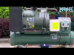 4YG15.2 380V 50HZ  Customized Cold Water Refrigeration Equipment Water Cooled Condenser Equipment