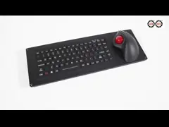 IP65 Dynamic Industrial Keyboard Ruggedized Backlight Silicone Rubber Keyboard