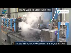 Forming 0-100m/Min High Frequency Welded Pipe Mill Machine 200kw-800kw Power