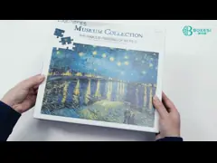 2000 덩어리 주문 인쇄 된 퍼즐 퍼즐 세계 유명 그림 시리즈