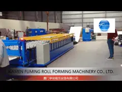 Puissante machine de formage de rouleaux de tôles de toiture 15 kW Haute efficacité