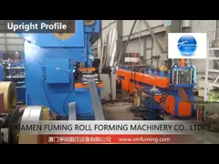 precision rack upright roll forming machine industrial rollformer machine