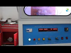 IEC60950 Flammability Testing Equipment / Heavy Current Ignition Tester Button Operation With Smoke