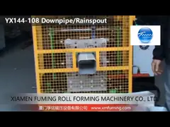 7.5KW Downspout Downpipe Roll Forming Machine personnalisée pour le profilé