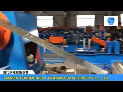 gi custom roll forming machine 5.5kw recoiling line and perforation line