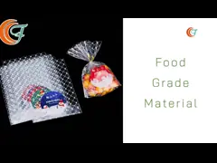 heat seal food storage flat bottom opp packaging bag square bottom opp plastic bag