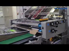 CE Approved 165m/Min Heavy Duty Post-Coating Laminating Machine for Paper Board Flute