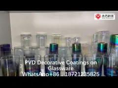 High Vacuum Glass Coating Machine PVD Decorative Coating System