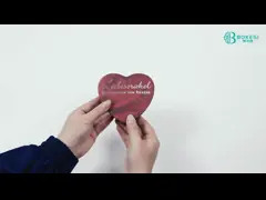 bokesi waterproof love learning game cards hot stamping